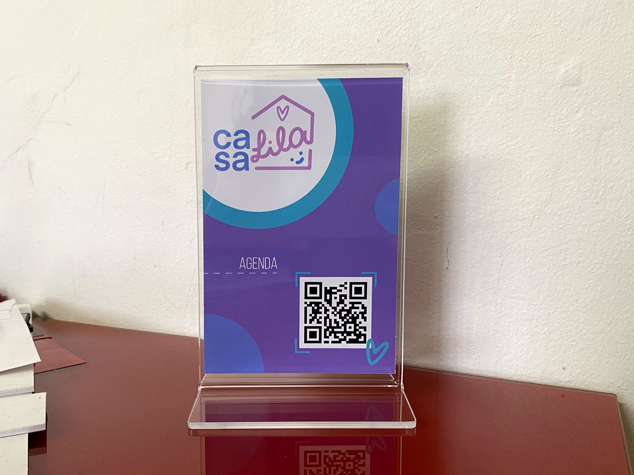 Porta Menú Acrílico / Sobremesa – Publideas